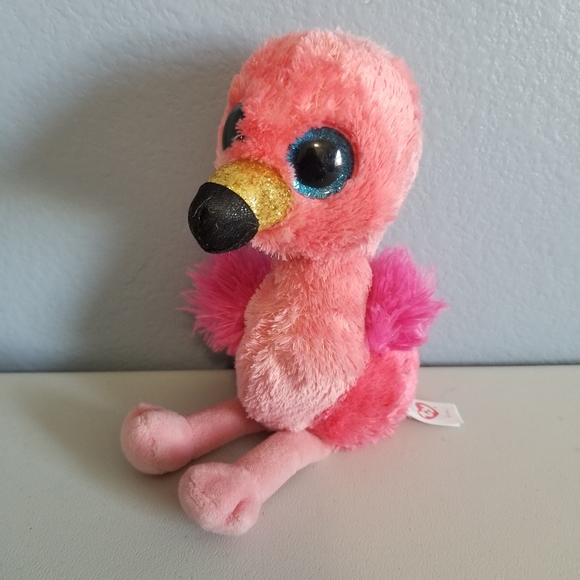 Ty | Toys | Ty Beanie Boos 6 Gilda Pink Flamingo Bird Plush Stuffed ...